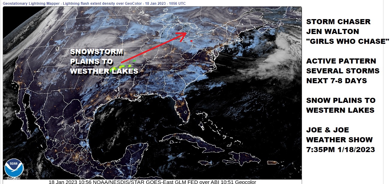 Joe & Joe Weather Show LIVE 7:35PM Special Guest Jen Walton Girls Who ...