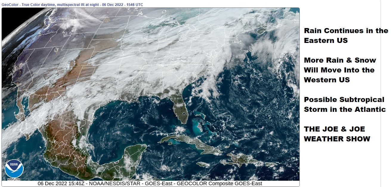 Joe & Joe Weather Show LIVE 7PM Gloom & Doom Continue Into Wednesday