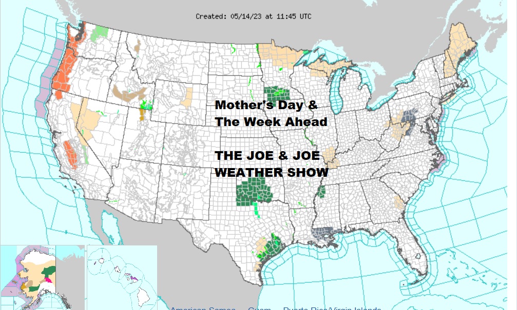 Joe & Joe Weather Show LIVE 11AM Happy Mother's Day With Sunshine